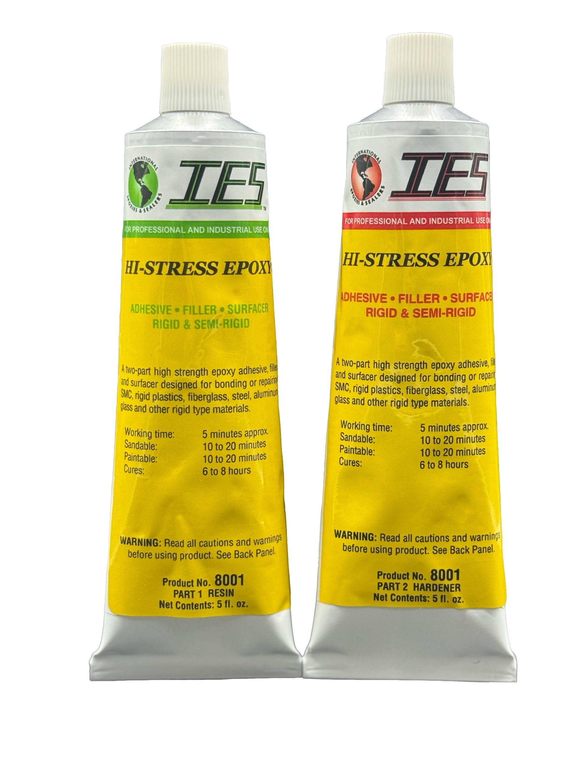 Hi-Stress Epoxy 10 OZ. Tube Kit – International Epoxies & Sealers